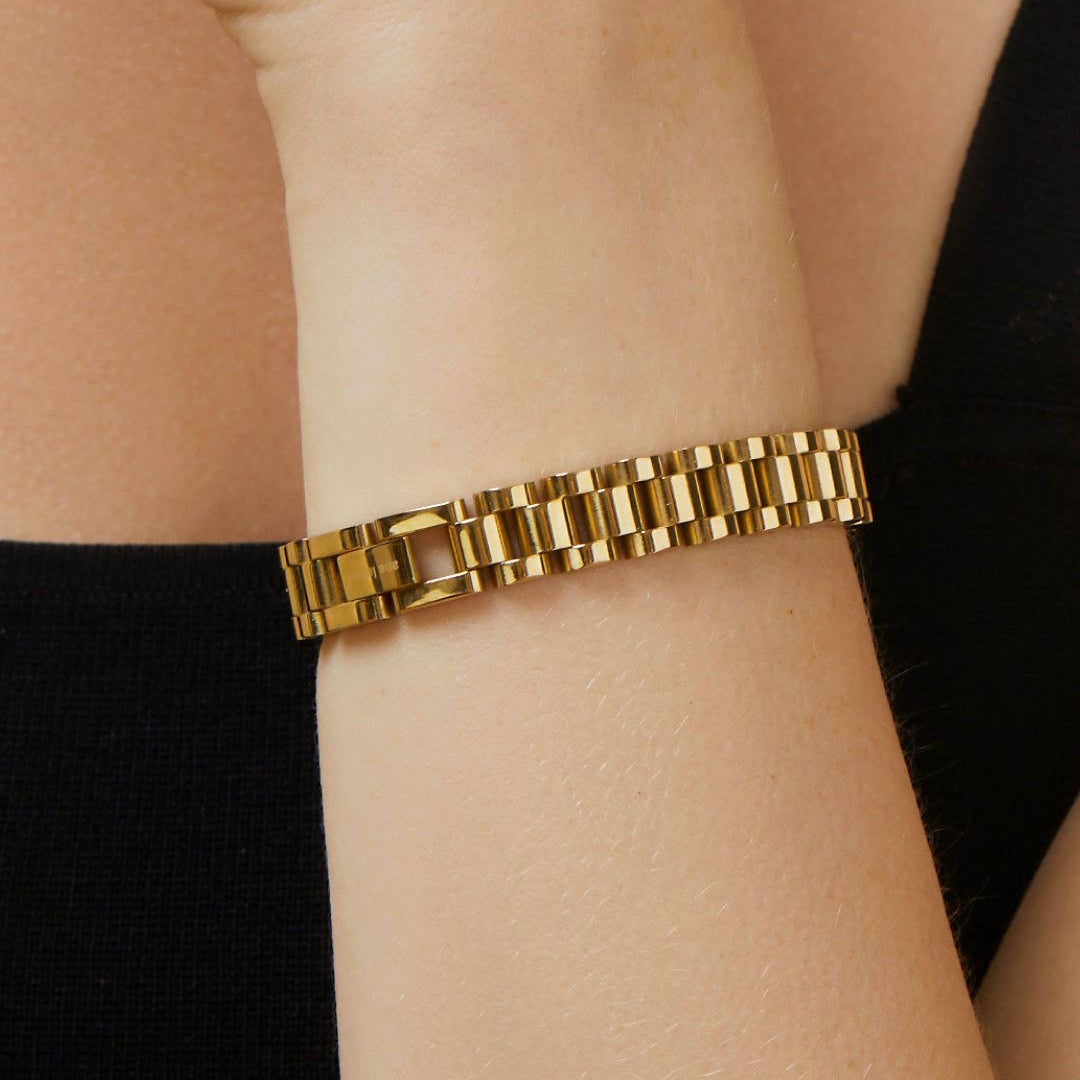 Gold Rolex Link Bracelet – The Ridge